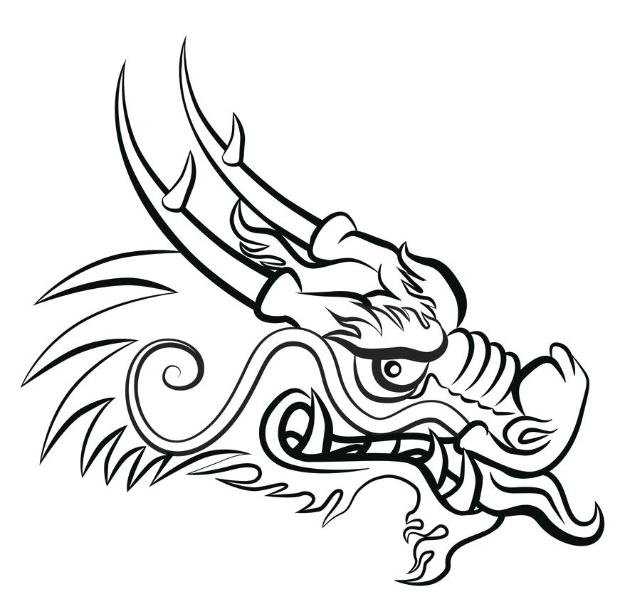 Chinese Dragon Drawing Step By Step Free Download On ClipArtMag