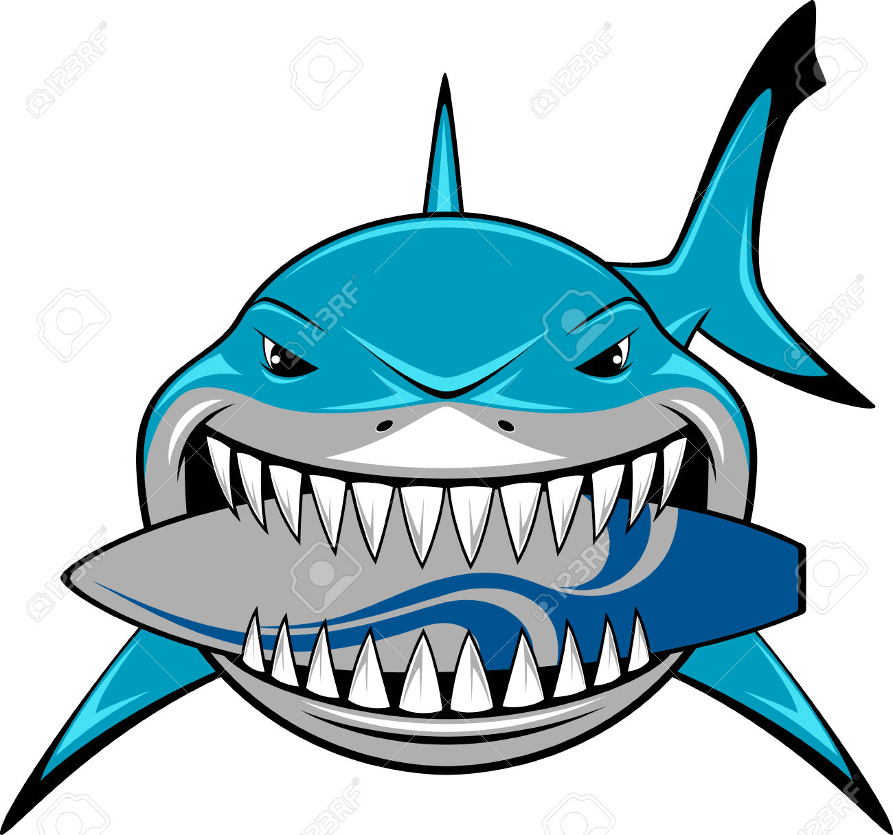 Cartoon Shark Clipart | Free download on ClipArtMag