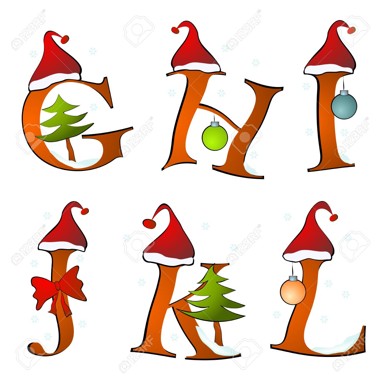 Christmas Clipart Letters | Free download on ClipArtMag
