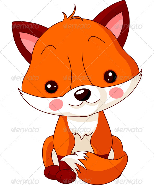 Cute Fox Clipart | Free download on ClipArtMag