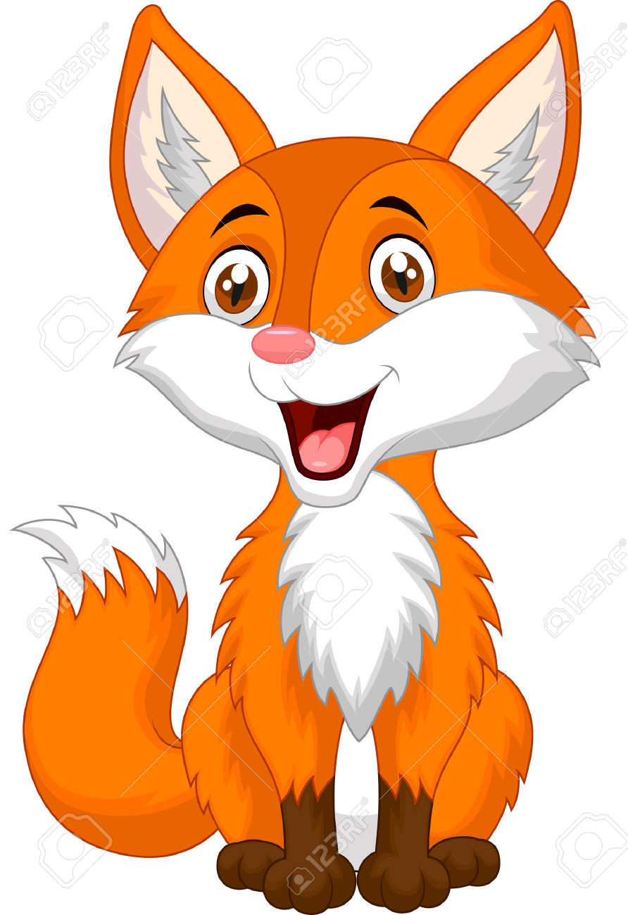 Cute Fox Clipart | Free download on ClipArtMag
