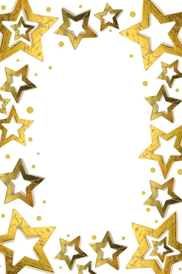 Star Border Template Pizenia