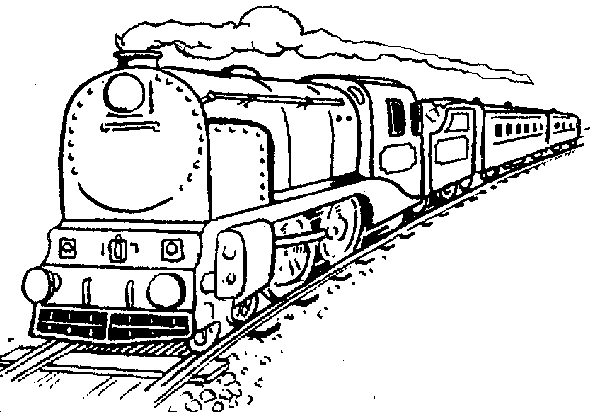 Train Black And White Clipart | Free download on ClipArtMag