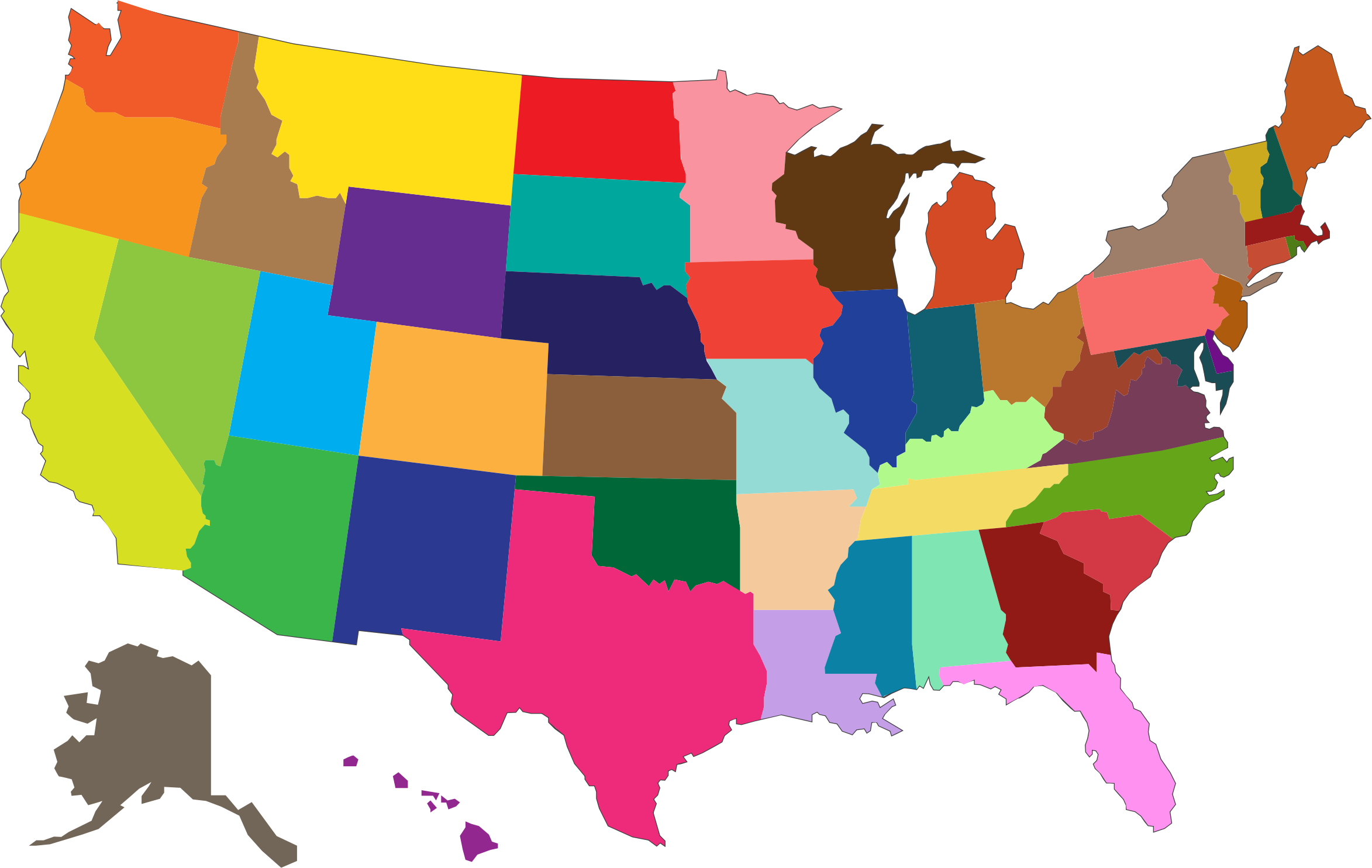 United States Clipart Map Free Download On ClipArtMag