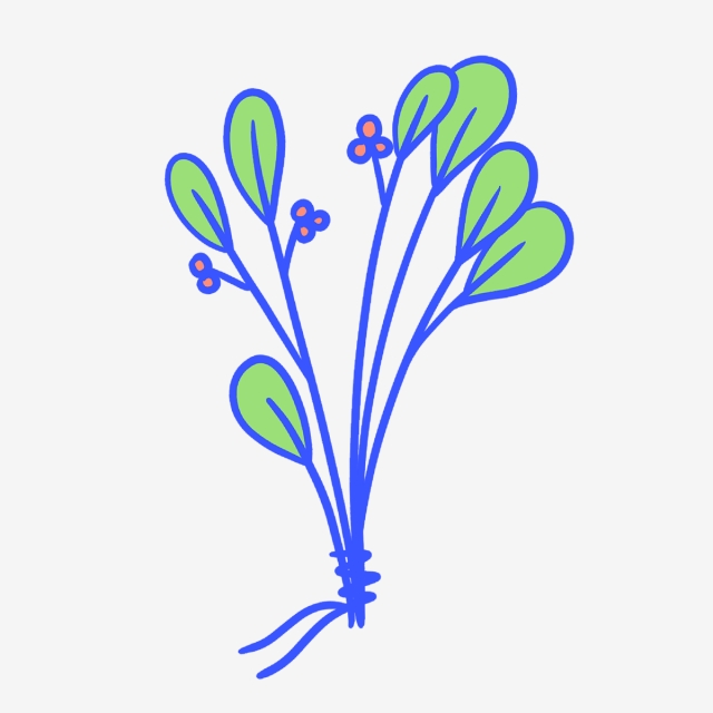 Blue Flower Drawing | Free download on ClipArtMag