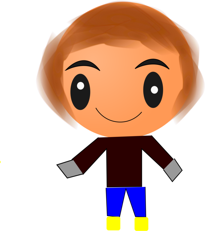 Cartoon Boy Drawing | Free download on ClipArtMag