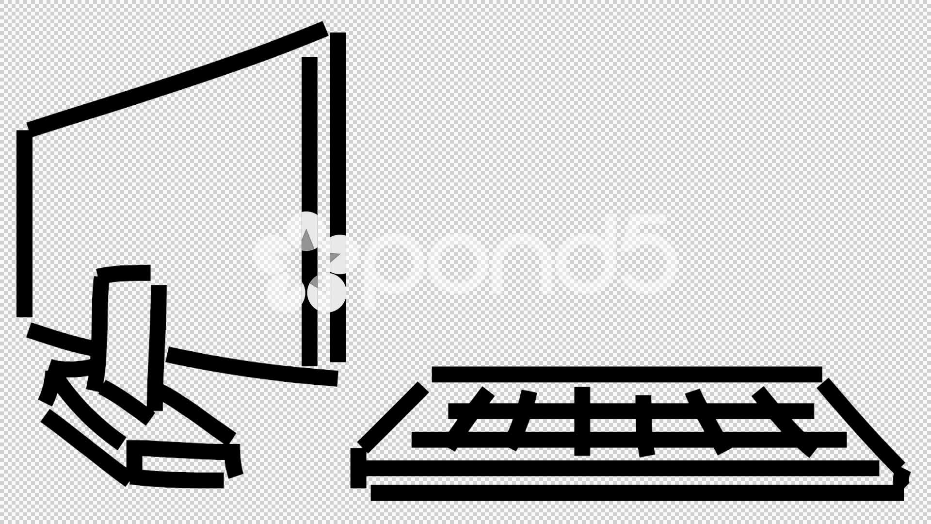 Computer Line Drawing | Free download on ClipArtMag