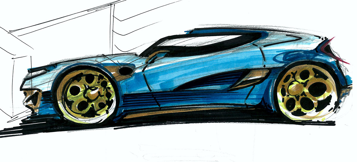 Concept Car Drawings | Free download on ClipArtMag