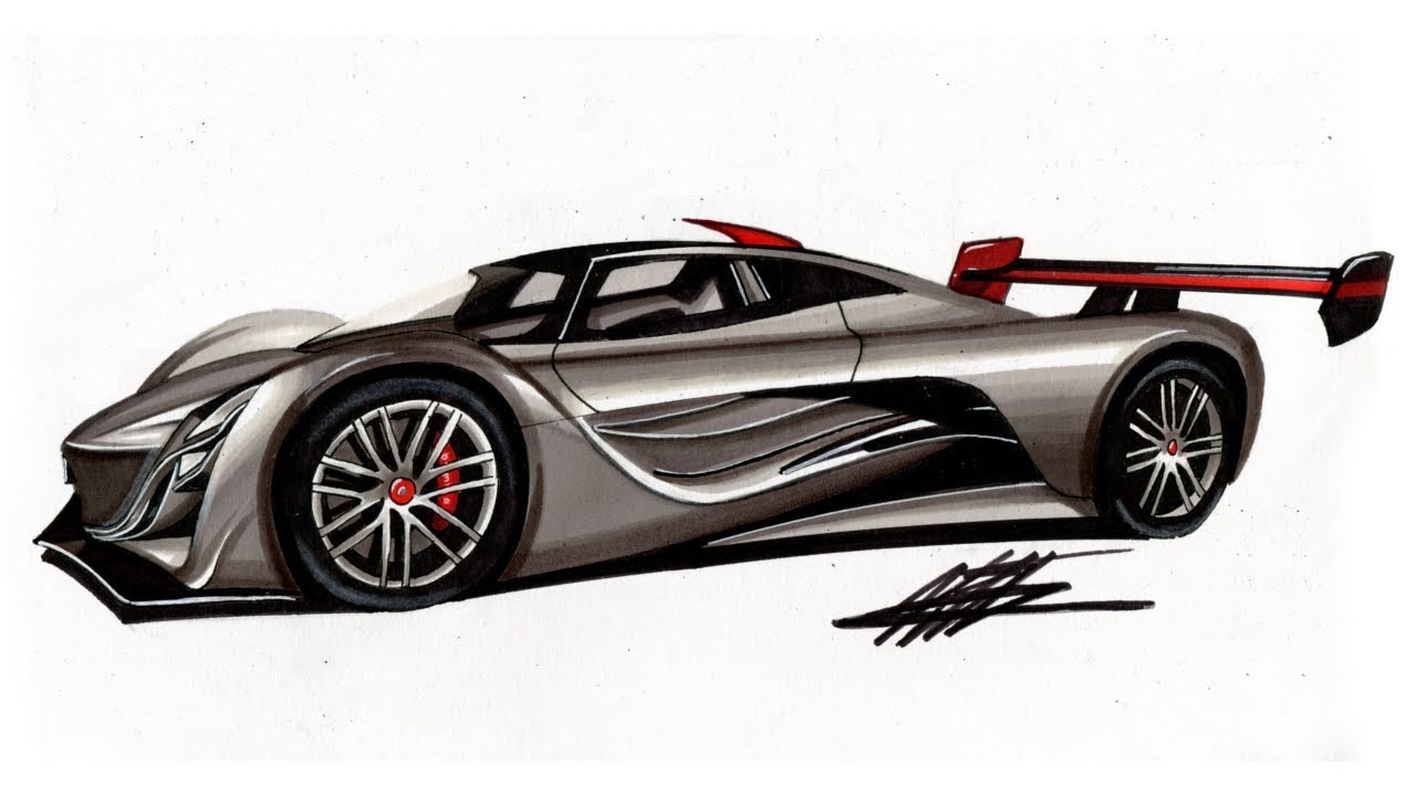 Concept Car Drawings | Free download on ClipArtMag