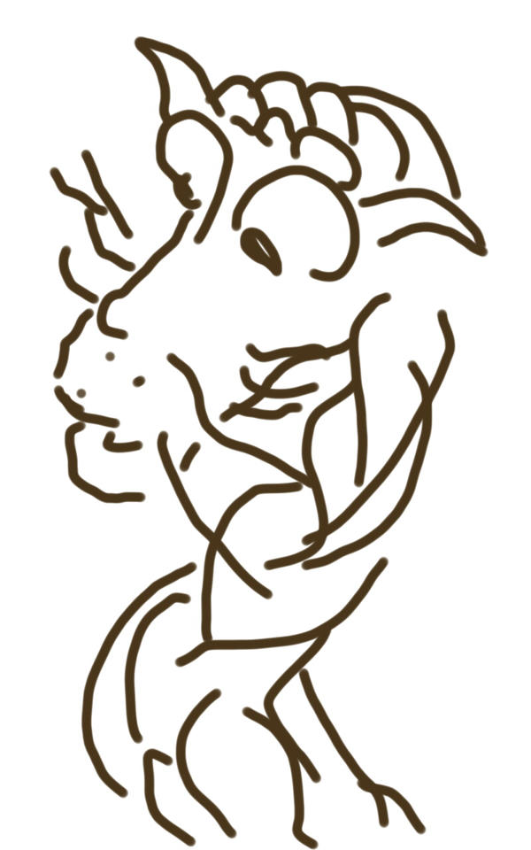 Dragon Hand Drawing | Free download on ClipArtMag