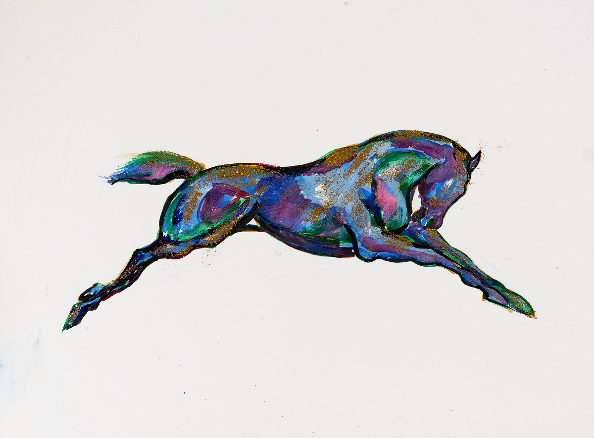 Flying Horse Drawing | Free download on ClipArtMag