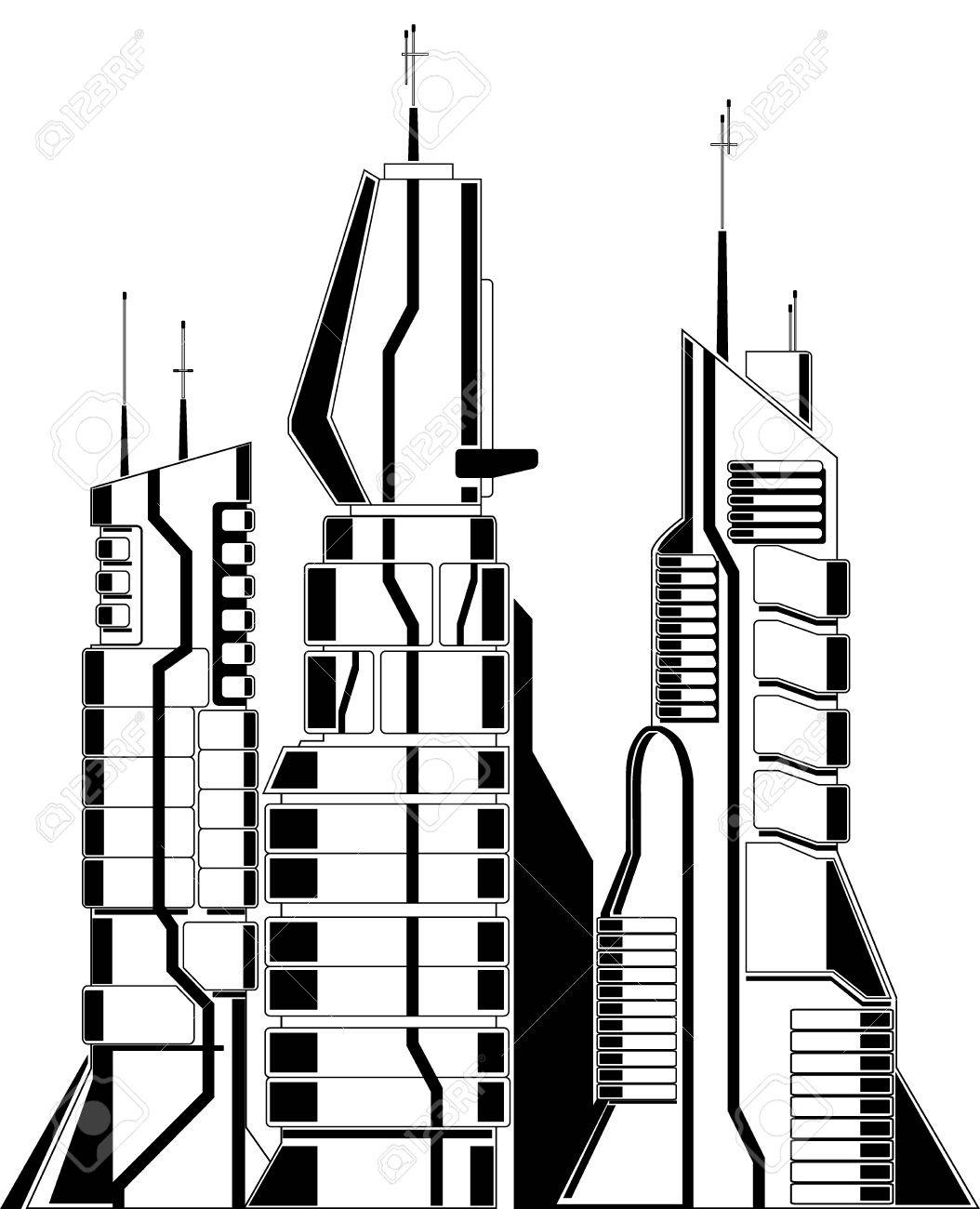 Futuristic Drawings | Free download on ClipArtMag