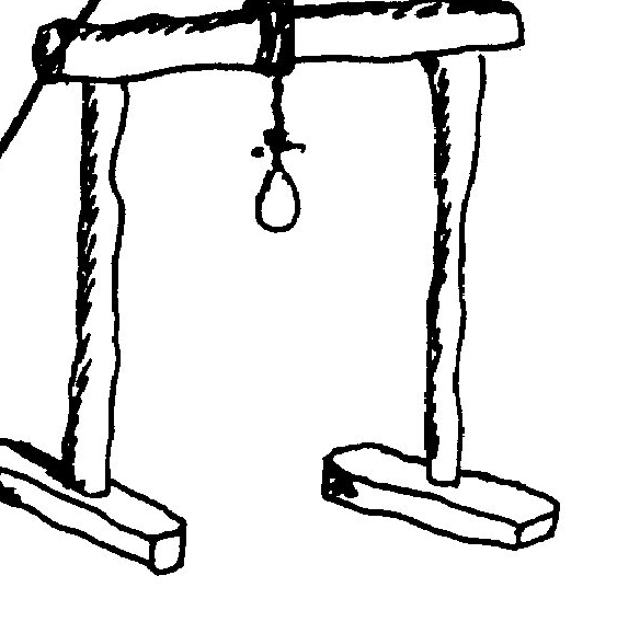 Gallows Drawing | Free download on ClipArtMag