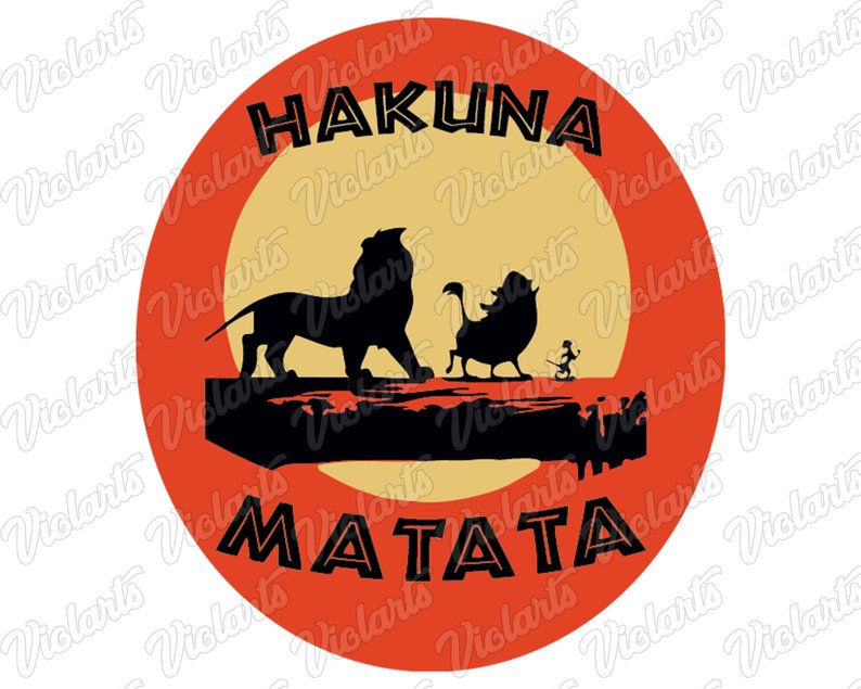 Hakuna Matata Drawing | Free download on ClipArtMag