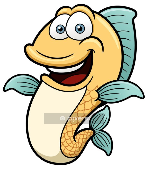 Happy Fish Drawing | Free download on ClipArtMag