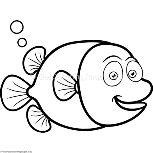 Happy Fish Drawing | Free download on ClipArtMag