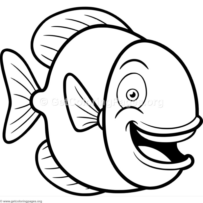 Happy Fish Drawing | Free download on ClipArtMag