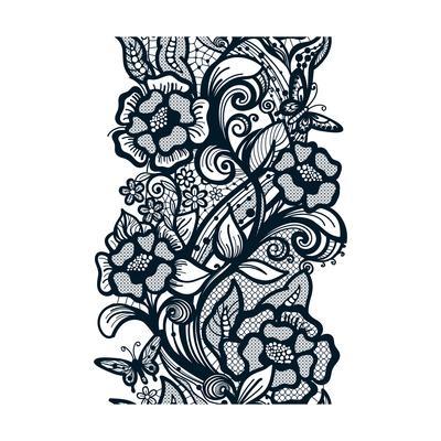 Lace Pattern Drawing | Free download on ClipArtMag