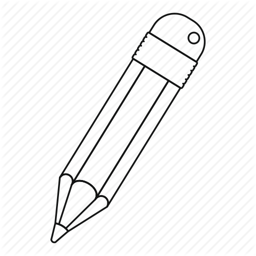 Pencil Drawing Outline | Free download on ClipArtMag