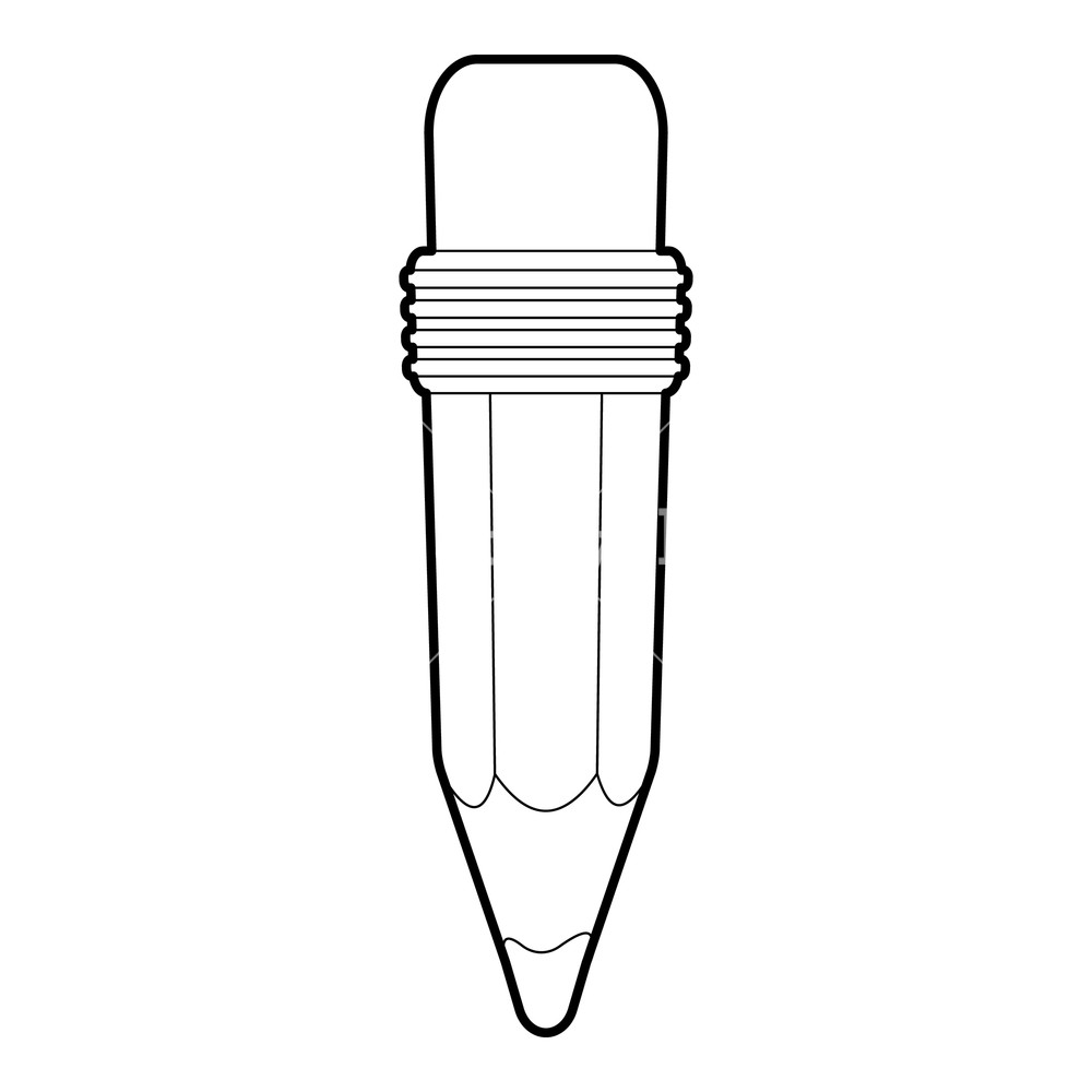 Pencil Drawing Outline | Free download on ClipArtMag