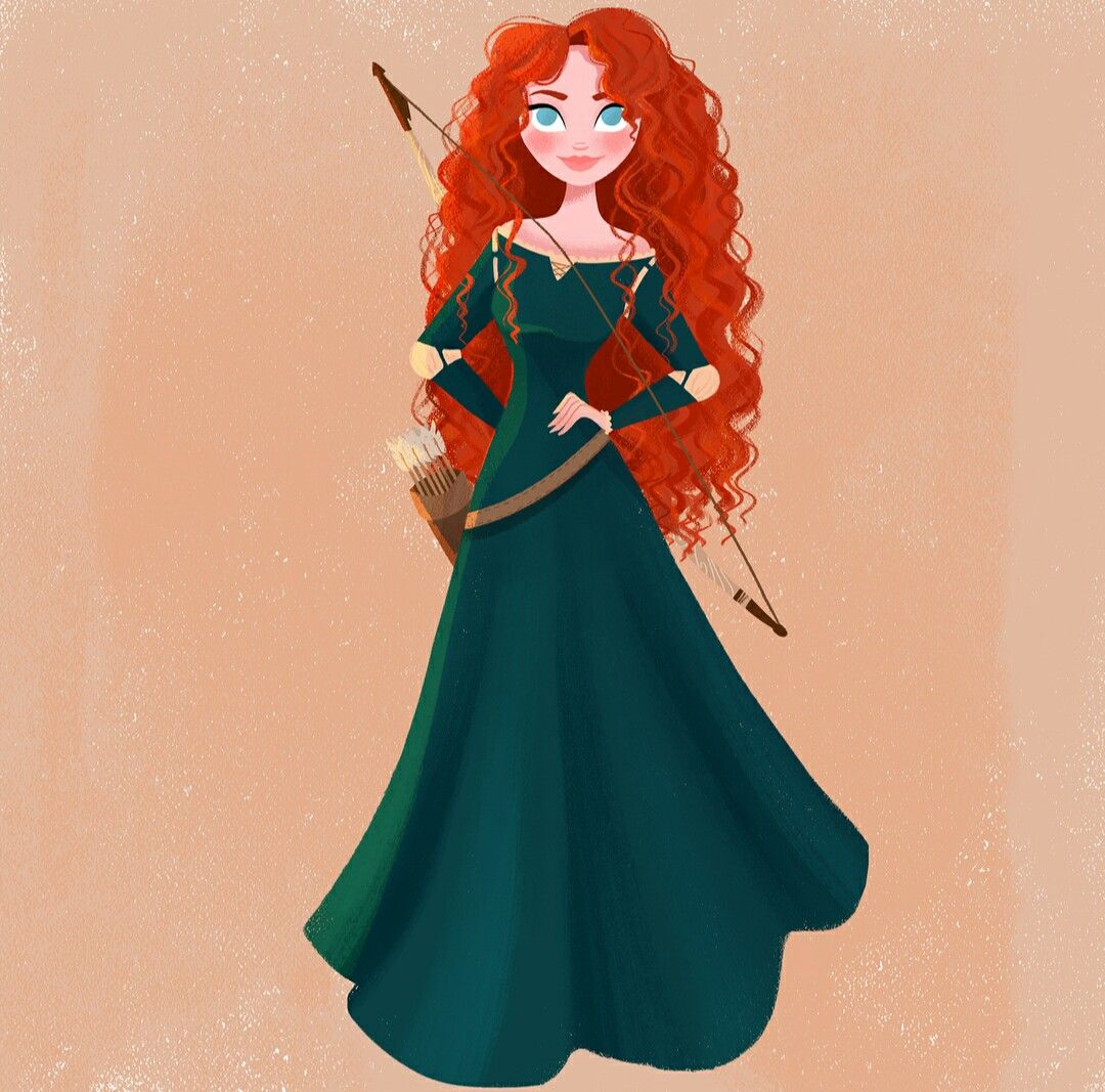 Princess Merida Drawing | Free download on ClipArtMag
