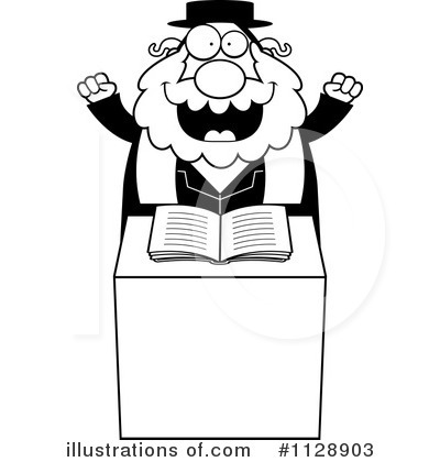 Rabbi Drawing | Free download on ClipArtMag