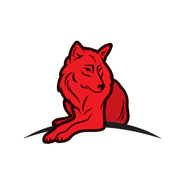 Red Wolf Drawing | Free download on ClipArtMag