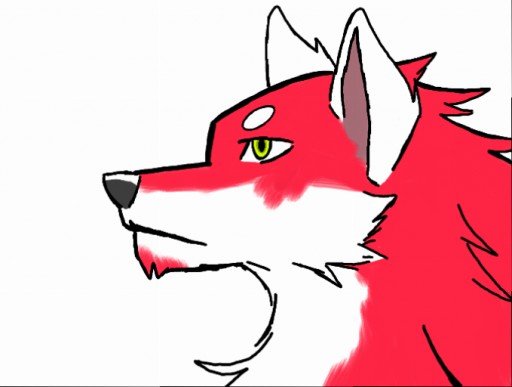 Red Wolf Drawing | Free download on ClipArtMag