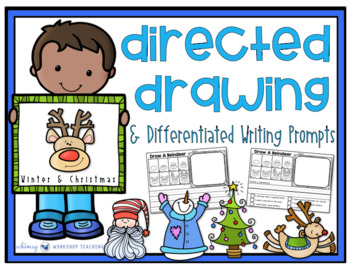 Reindeer Directed Drawing | Free download on ClipArtMag