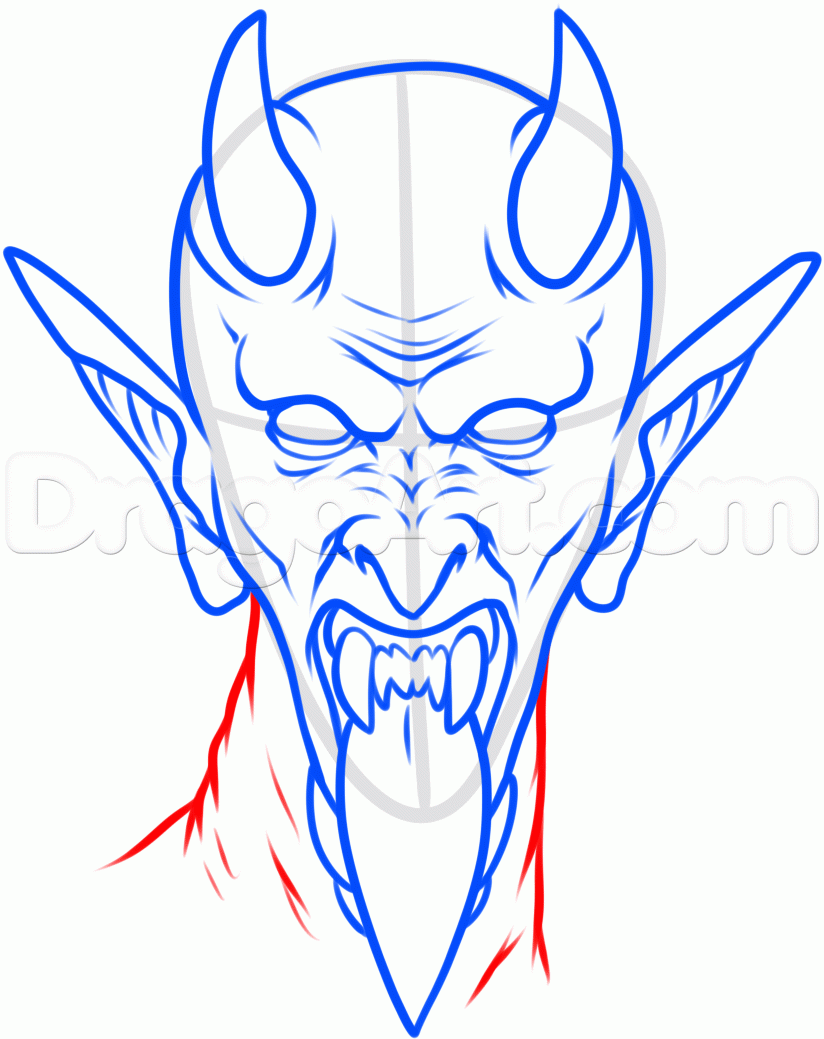 Satan Drawing | Free download on ClipArtMag