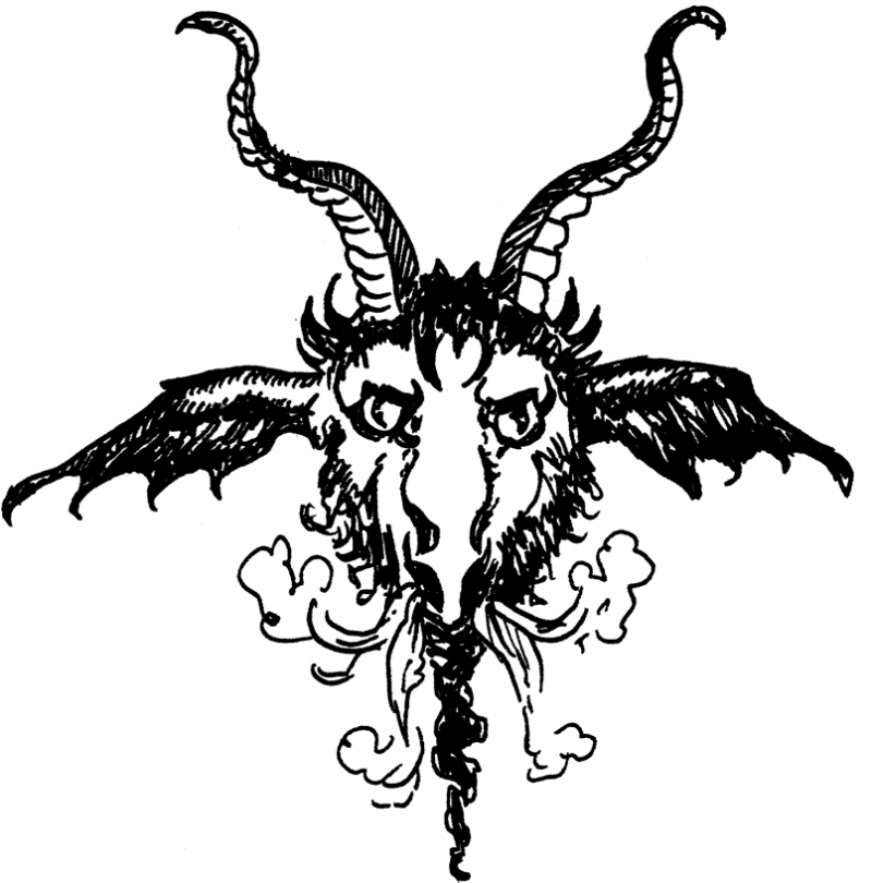 Satan Drawing | Free download on ClipArtMag