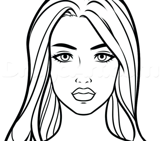 Simple Face Drawing | Free download on ClipArtMag