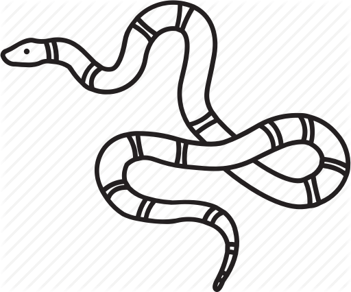 Snake Line Drawing | Free download on ClipArtMag