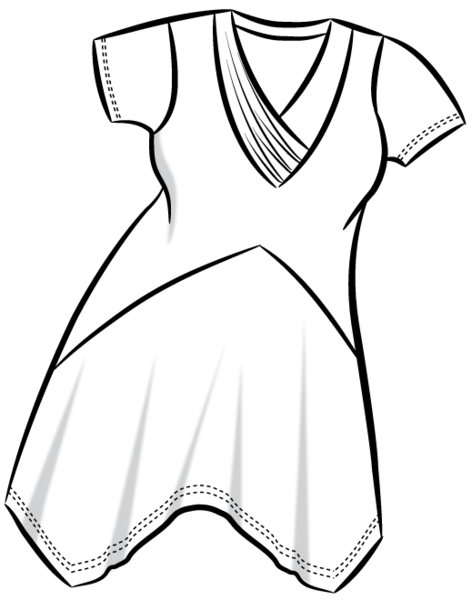 Tunic Drawing | Free download on ClipArtMag