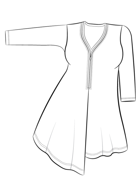 Tunic Drawing | Free download on ClipArtMag