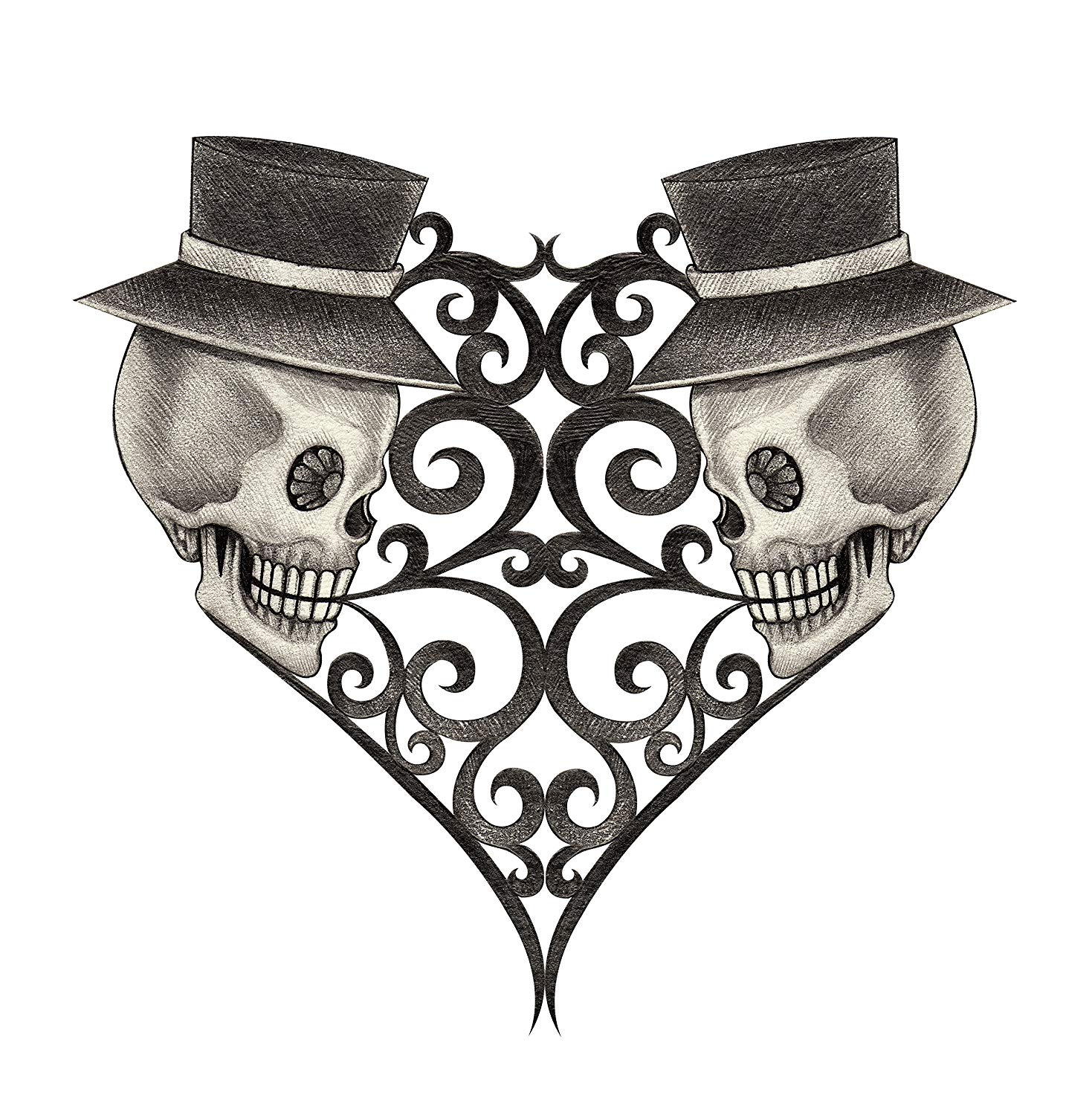 Vintage Heart Drawing | Free download on ClipArtMag