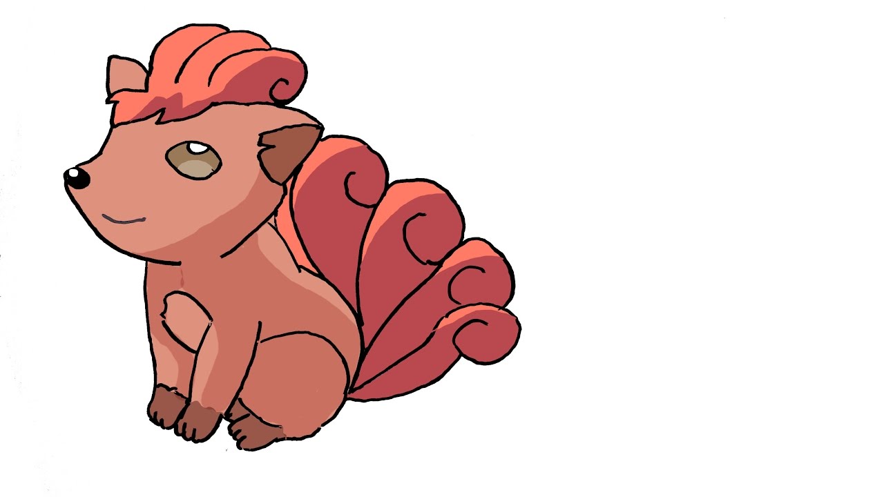 Vulpix Drawing | Free download on ClipArtMag