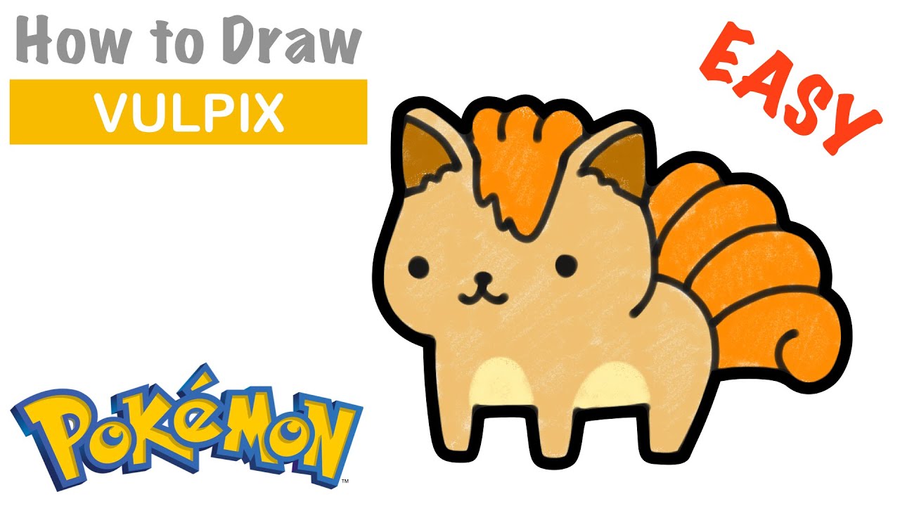 Vulpix Drawing | Free download on ClipArtMag