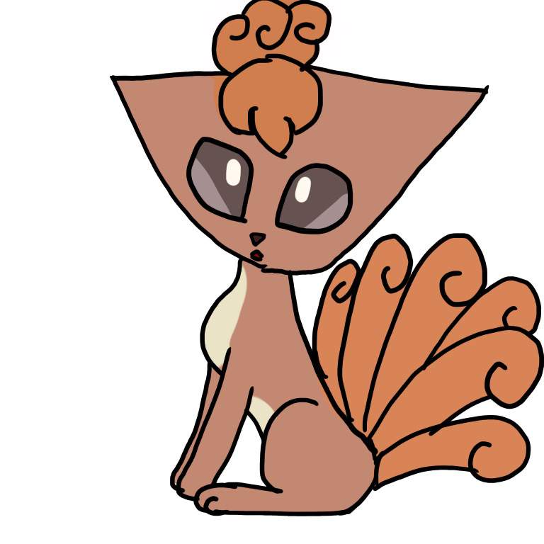 Vulpix Drawing | Free download on ClipArtMag