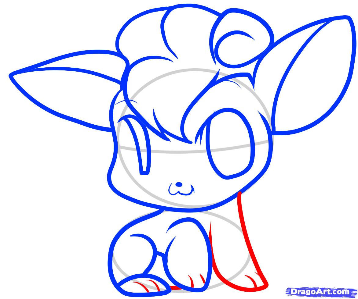 Vulpix Drawing | Free download on ClipArtMag