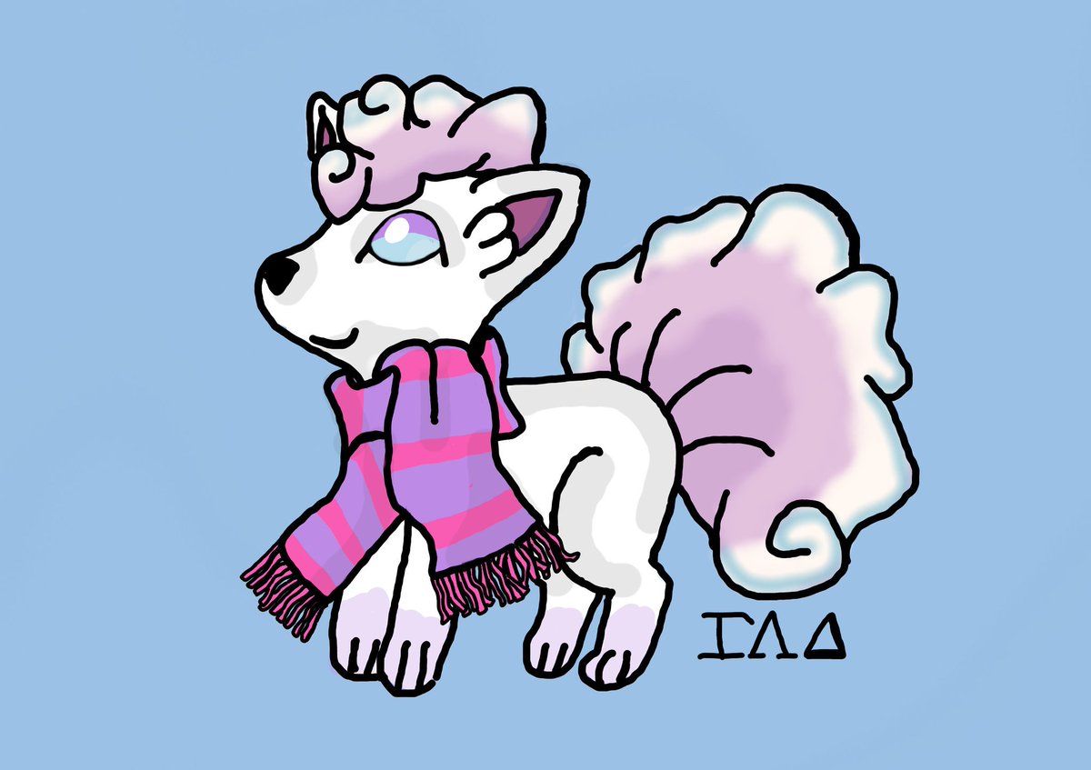 Vulpix Drawing | Free download on ClipArtMag