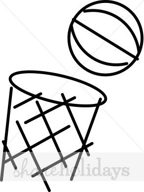 Basketball Goal Clipart | Free download on ClipArtMag
