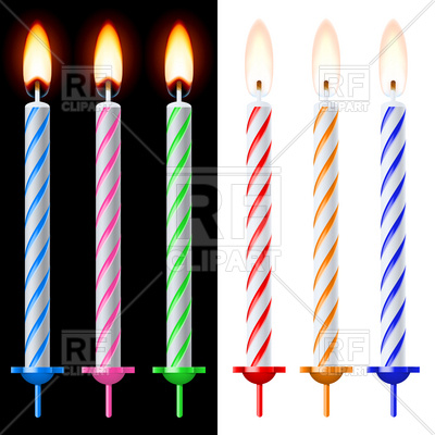 Birthday Candles Clipart | Free download on ClipArtMag