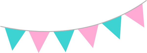 Bunting Border Clipart | Free download on ClipArtMag