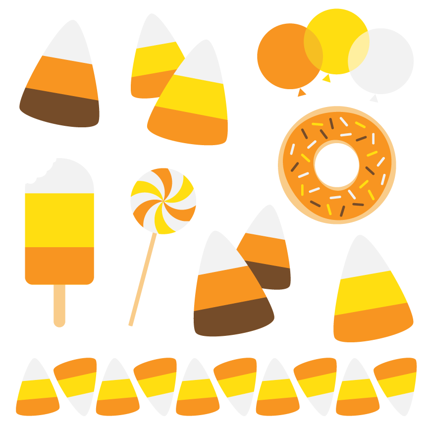 Candy Corn Clipart | Free download on ClipArtMag