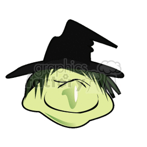 Cartoon Witch Face Clipart | Free download on ClipArtMag