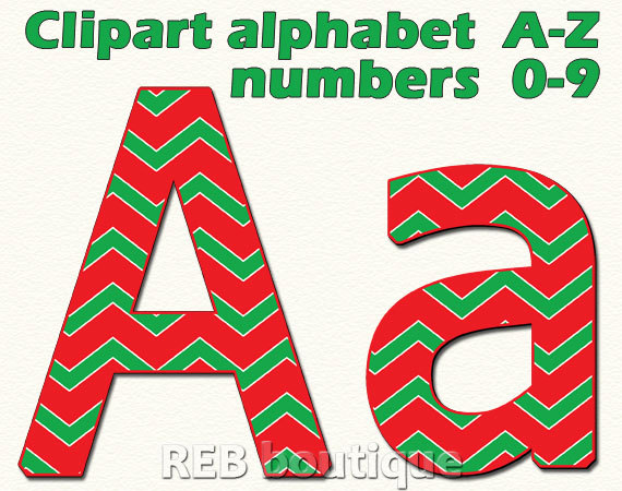 Christmas Clipart Letters | Free download on ClipArtMag