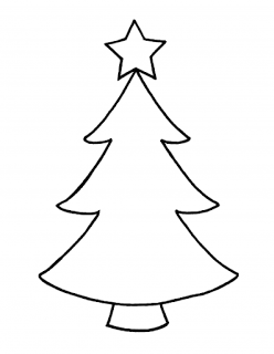 Christmas Clipart Outline | Free download on ClipArtMag
