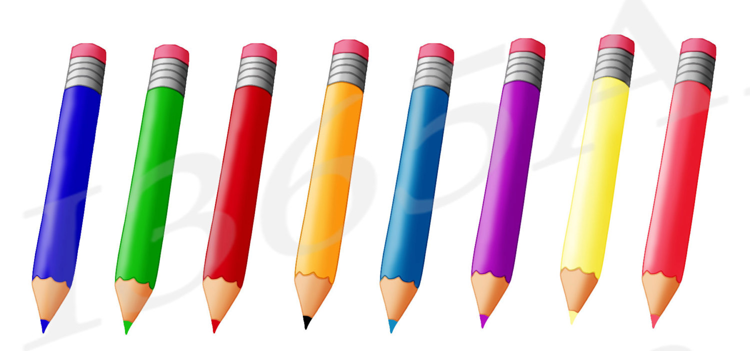 Colored Pencils Clipart | Free download on ClipArtMag