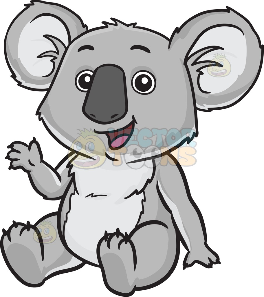 Cute Koala Clipart | Free download on ClipArtMag